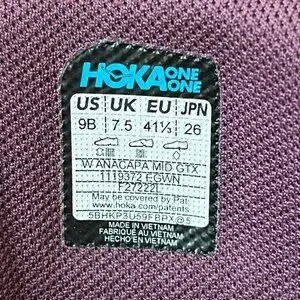 Hoka | Shoes | Hoka Anacapa Mid Gtx Goretex Hiking Boots Lavender ...